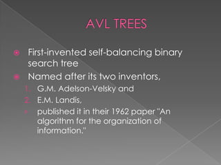 Avl trees | PPT