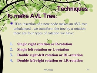 Avltrees | PPT