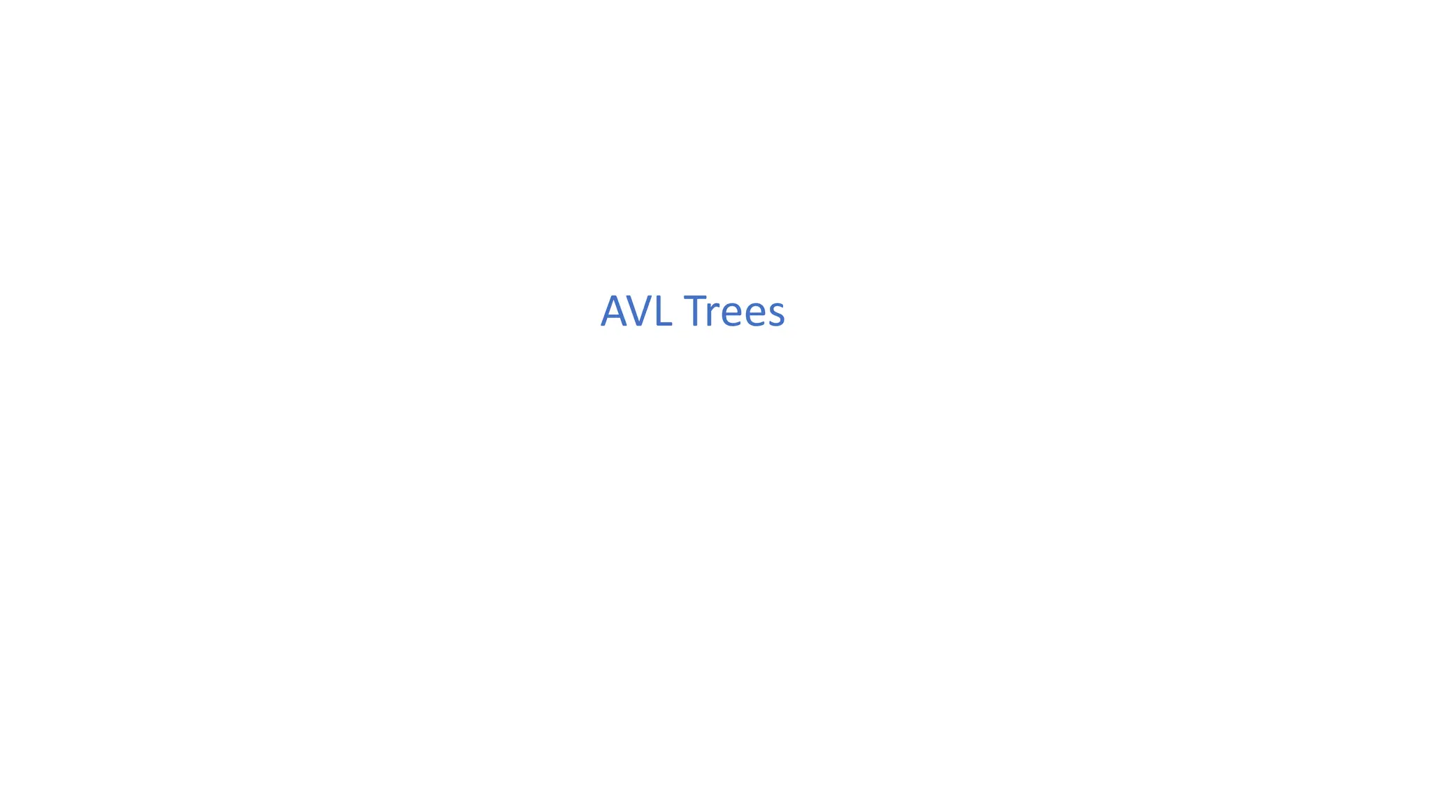 Avl Trees Pptx Data Structures And Algorithms Ppt