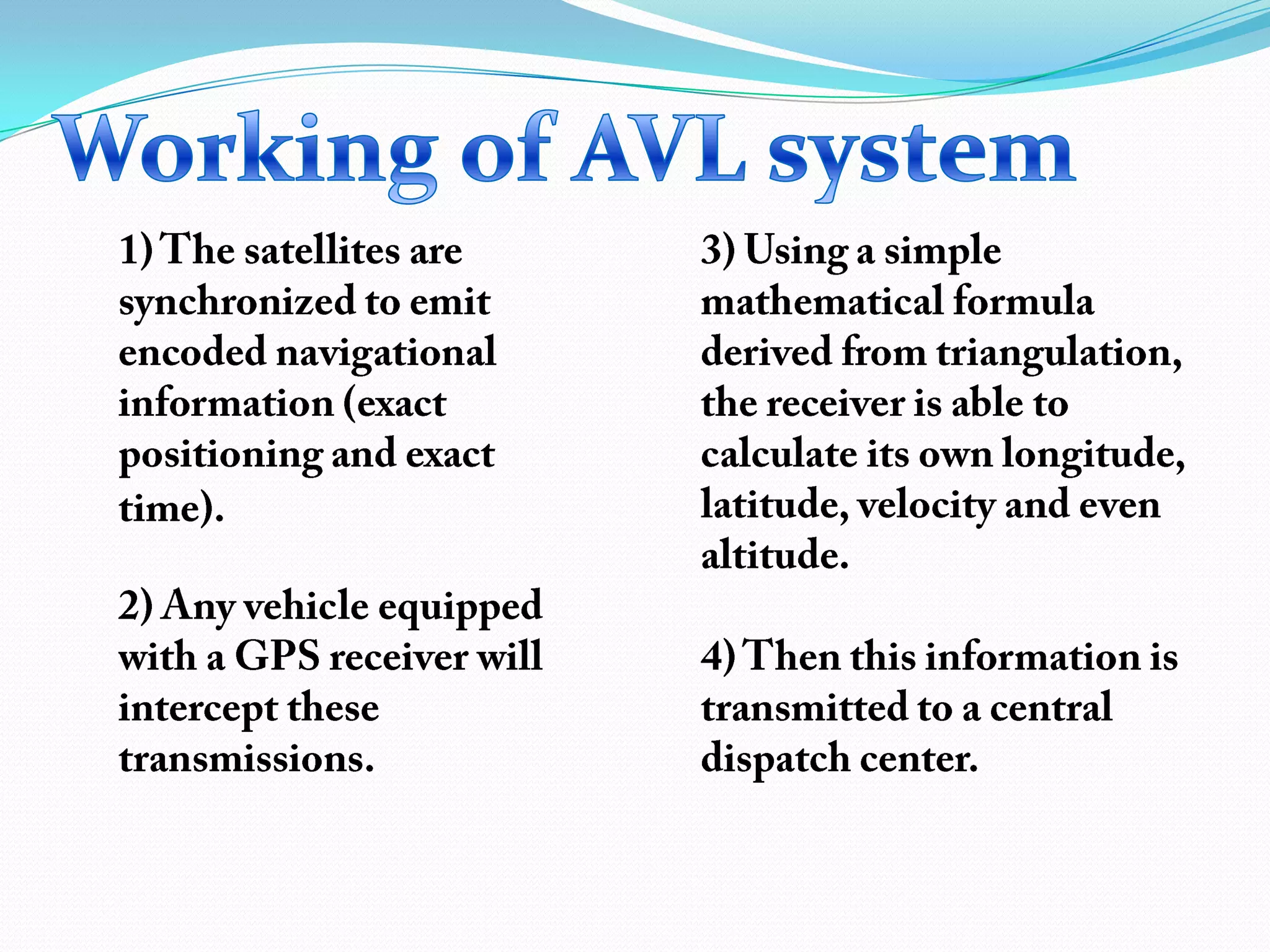 Automatic Vehicle Locator using GPS | PPTX | Auto Navigation Systems ...
