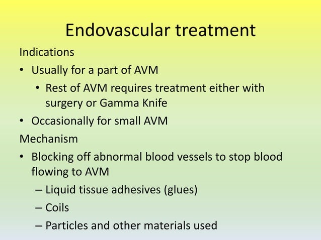 Arteriovenous Malformation (AVM) of Brain | PPTX