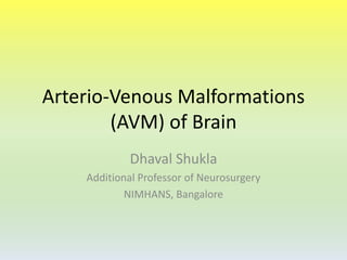 Avm Brain Symptoms