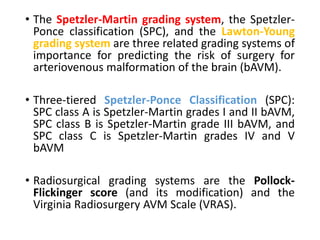 Brain AVM (ArterioVenous Malformation) Managment.pptx
