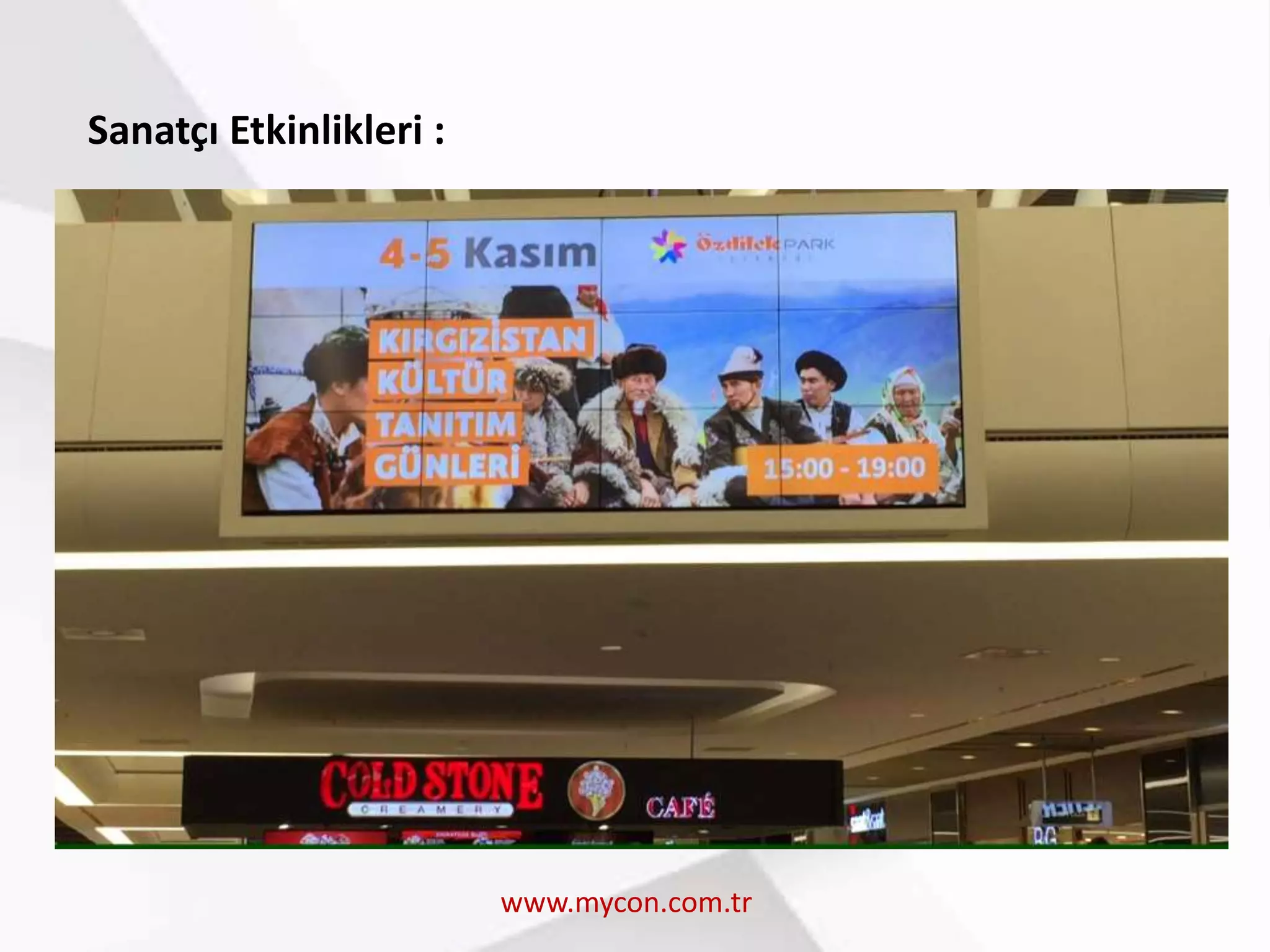 Mycon Podyum-Sahne-Teknik Avm Etkinlikleri Sunumu | PPTX