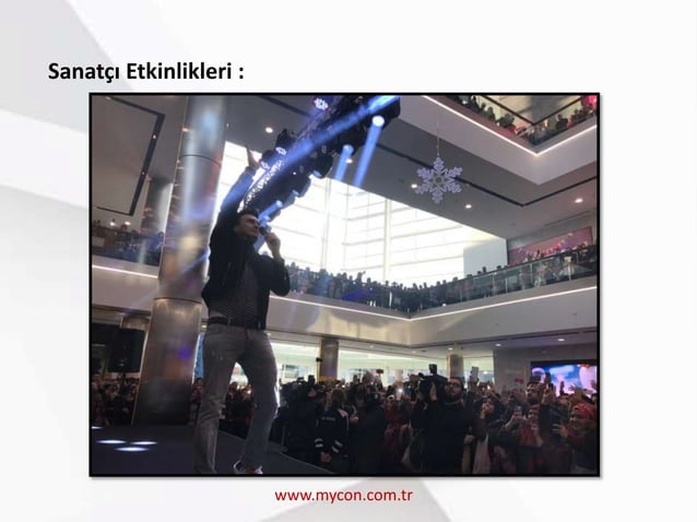 Mycon Podyum-Sahne-Teknik Avm Etkinlikleri Sunumu | PPTX