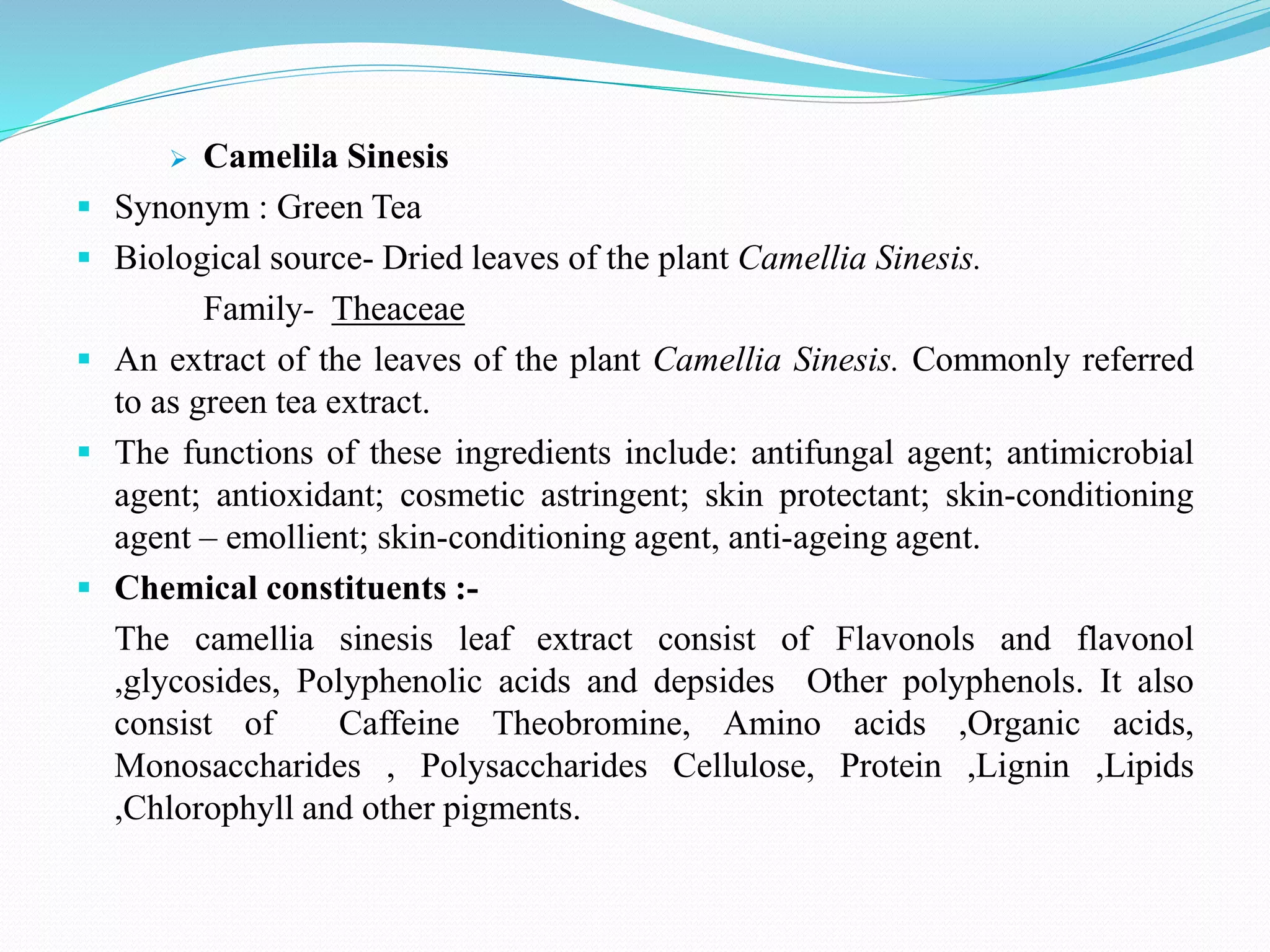 PREPARATION AND CHARACTERIZATION OF THE POLY HERBAL ANTI-AGEING CREAM ...