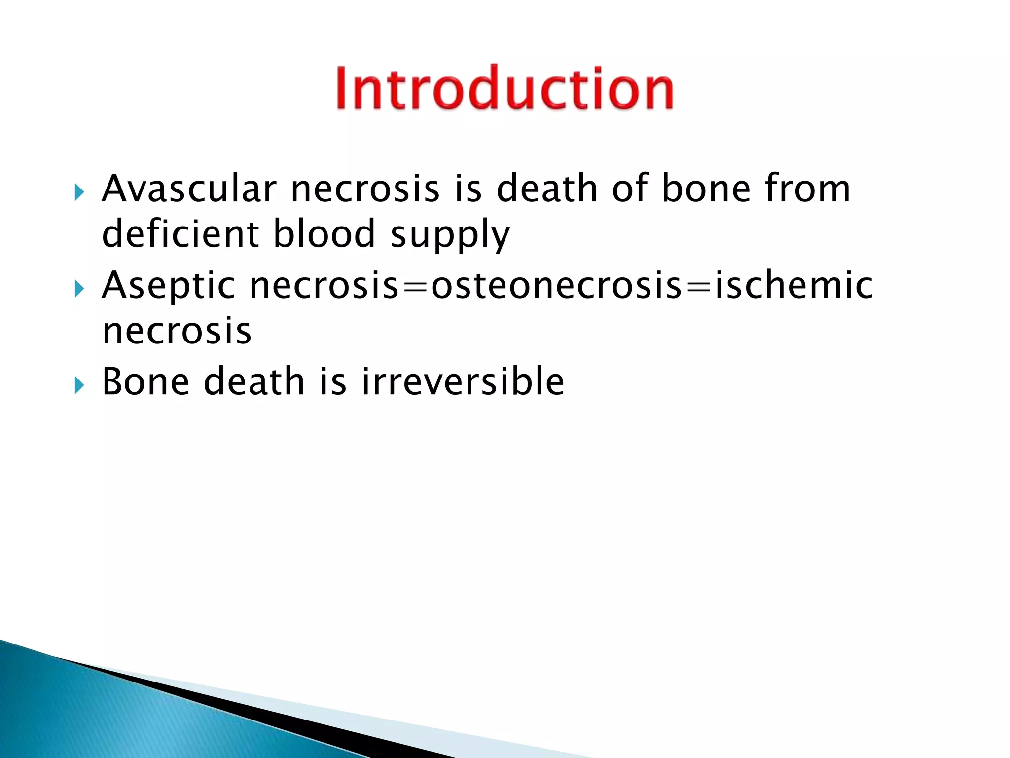 Avascular Necrosis (AVN) | PPTX