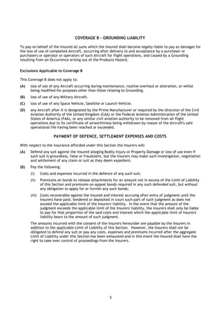 Avn 98 aviation products grounding and other aviation liabilities ...