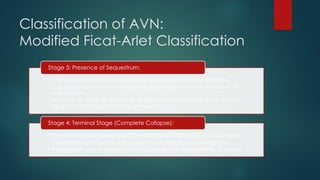 Avascular necrosis of the femoral head of the femur | PPTX