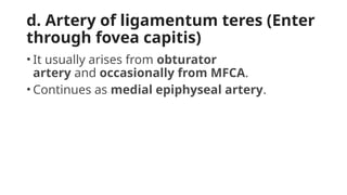 Avascular necrosis of the femoral head pptx | PPTX