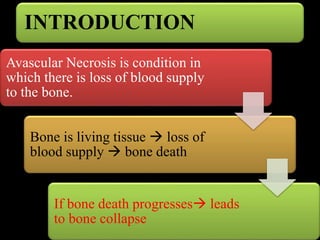 AVASCULAR NECROSIS OF HIP (AVN HIP) | PPTX