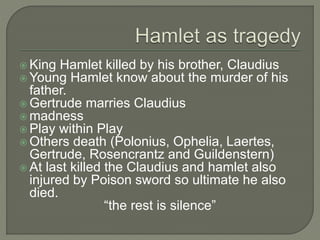 Hamlet and Samson Agonist as a tragedy | PPTX | Poetry | Books and ...