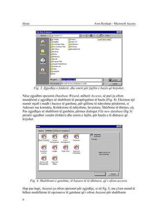 Microsoft Access | PDF