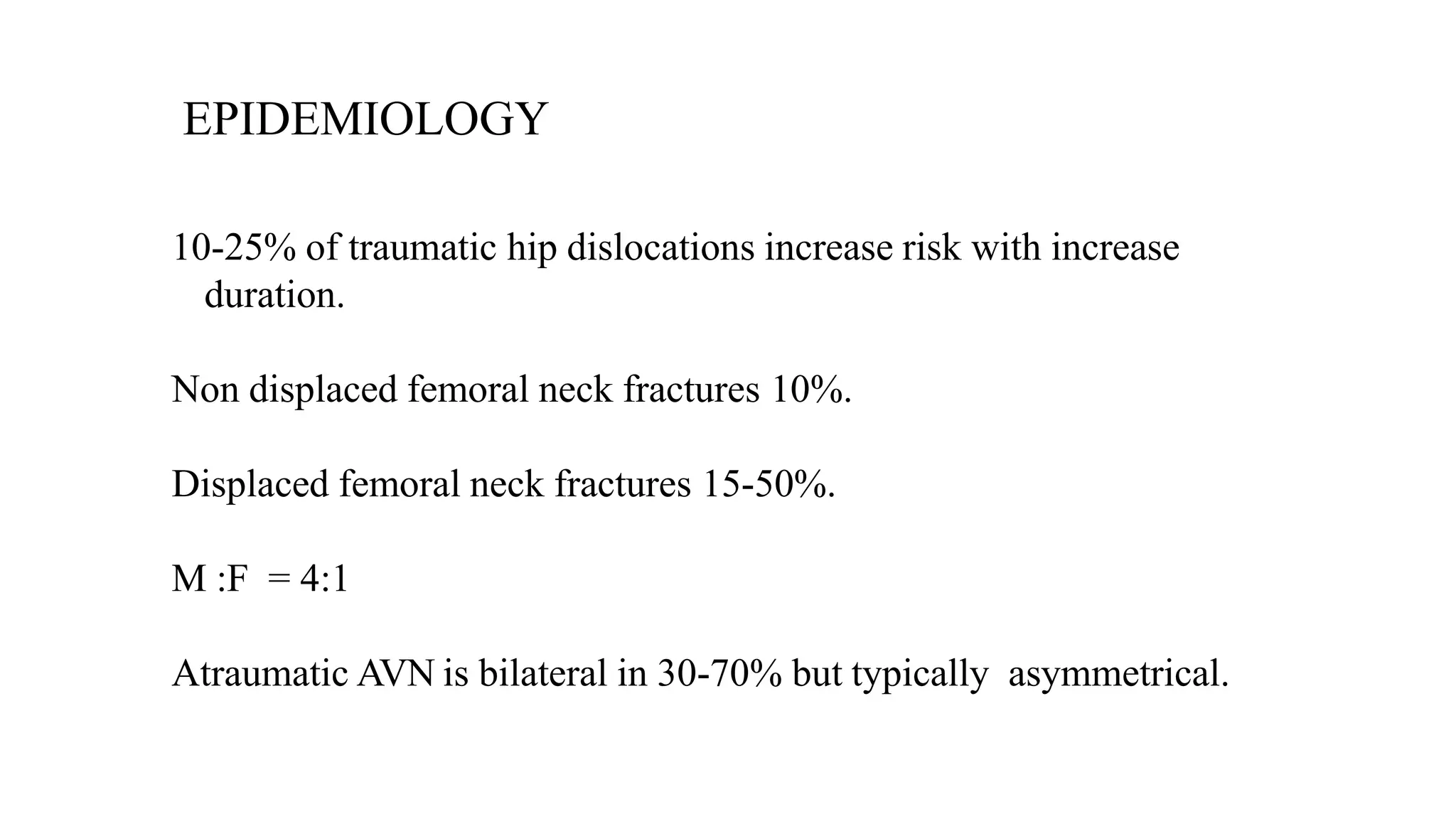 Avn of femoral head | PPTX
