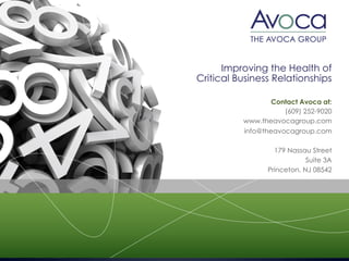 Avoca Award Decision Program Overview | PPT