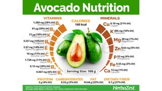Avocados - database | PDF