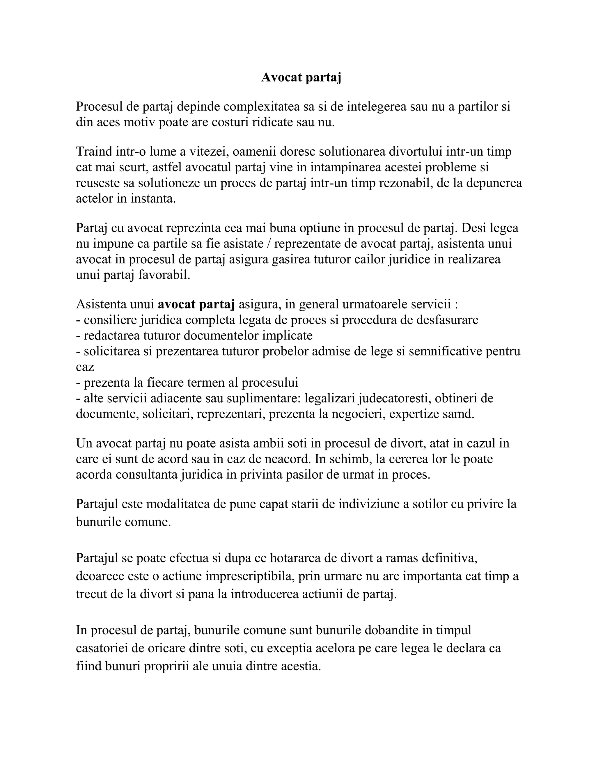 Avocat partaj | DOCX