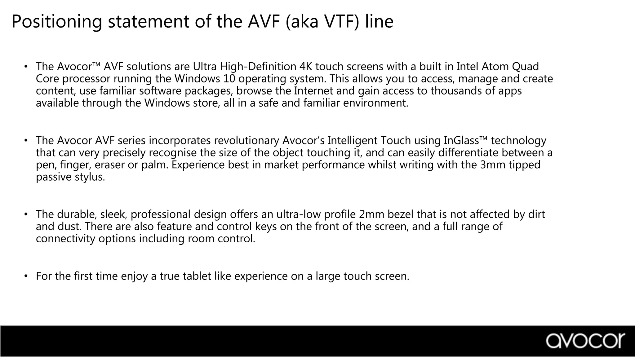 Introducing the Avocor Open Collaboration Solution | PPTX