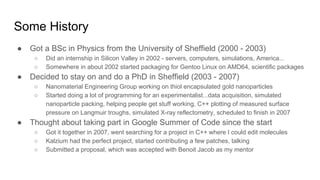 Avogadro 2 and Open Chemistry | PPT