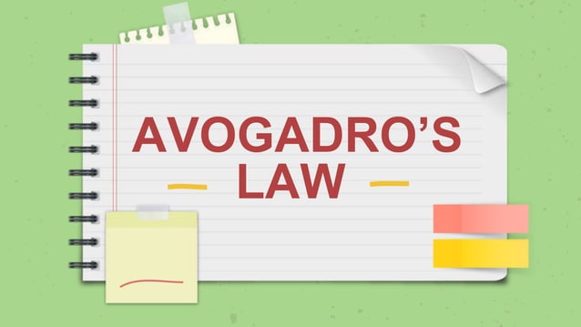 avogadro's law in science 10gaslaws.pptx | Chemistry | Science