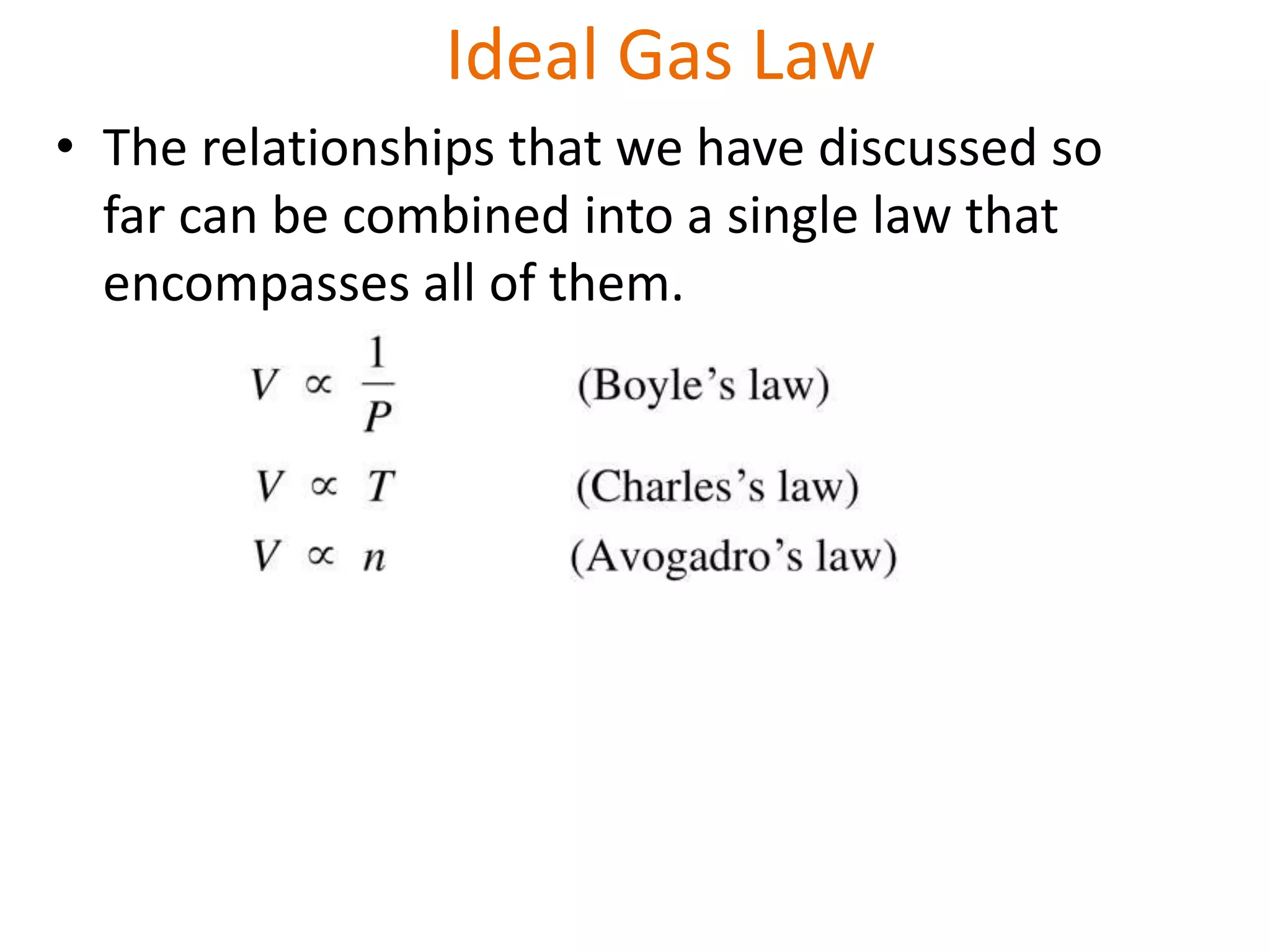 Avogadros law and Ideal Gas Law.ppt