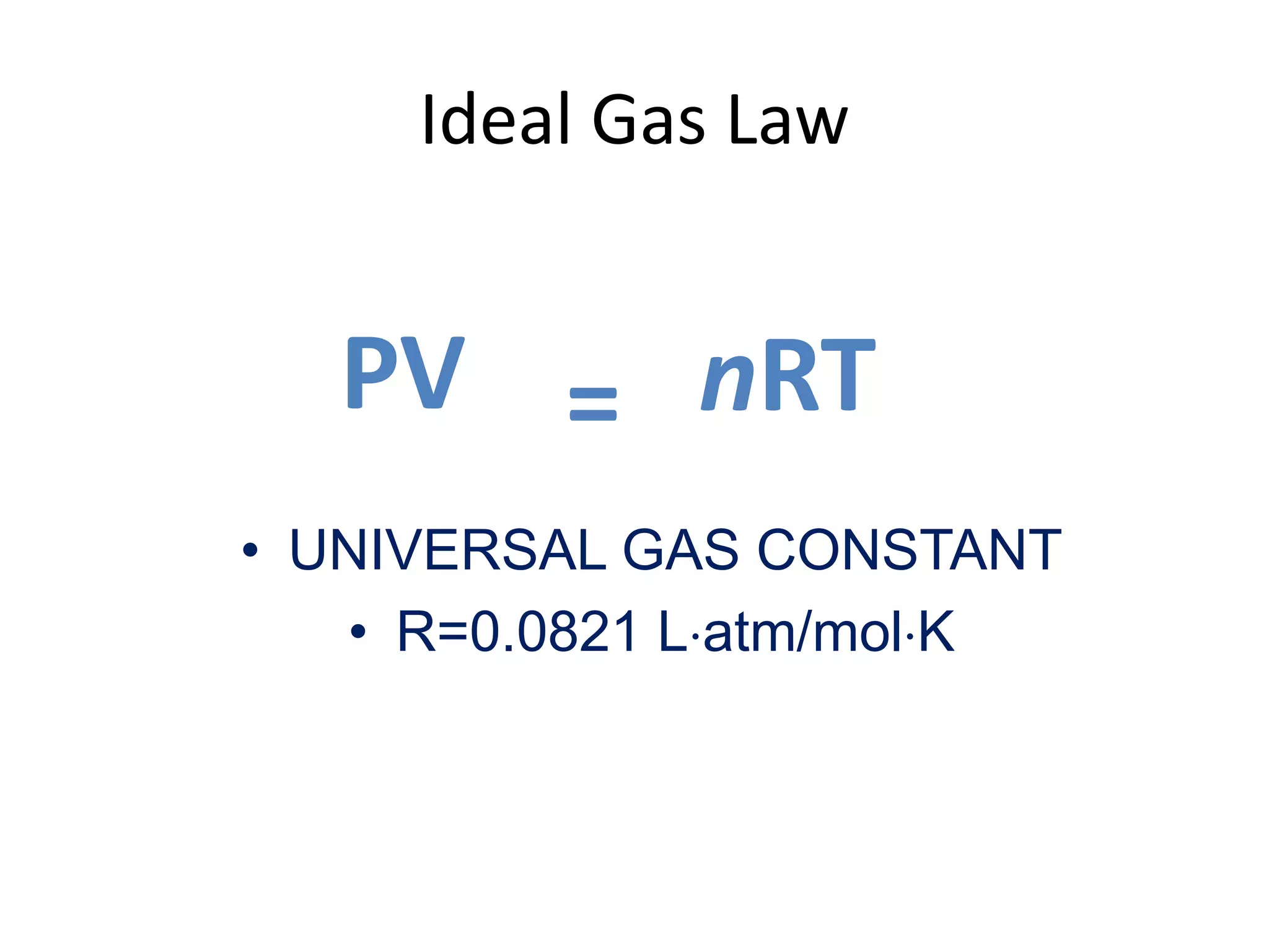 Avogadros law and Ideal Gas Law.ppt