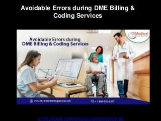 Avoidable Errors during DME Billing & Coding Services.pdf