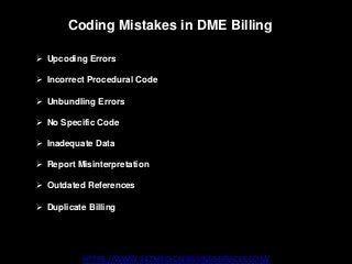 Avoidable Errors during DME Billing & Coding Services.pdf