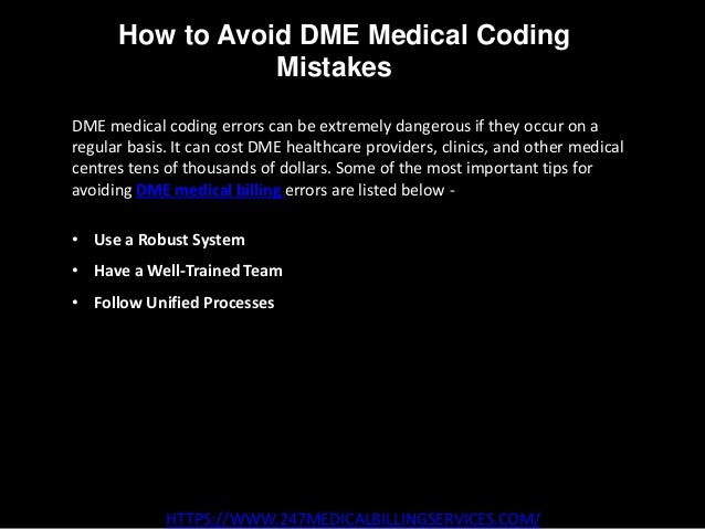 Avoidable Errors during DME Billing & Coding Services.pdf