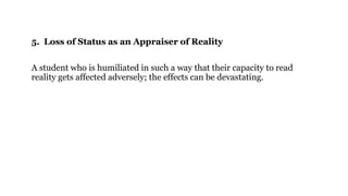 Avoid being ashamed in class | PPT