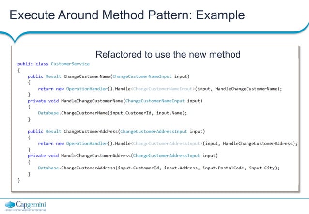Avoid code duplication! Principles & Patterns | PPT
