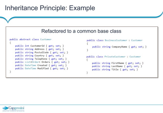 Avoid code duplication! Principles & Patterns | PPT