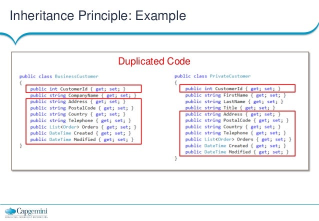 Avoid Code Duplication Principles And Patterns