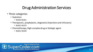 Avoid Confusion on Infusions! Infusion and Injection Coding Tips and Tricks | PDF