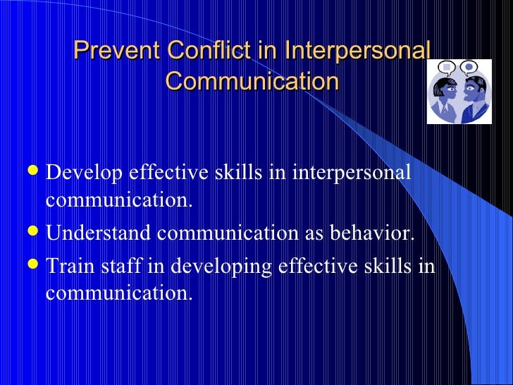 Avoiding Conflict In Communication