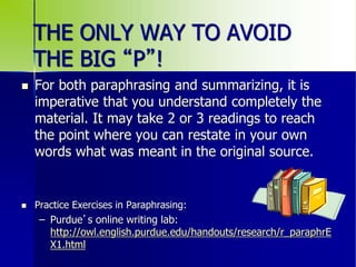 Avoiding-Plagiarism.ppt