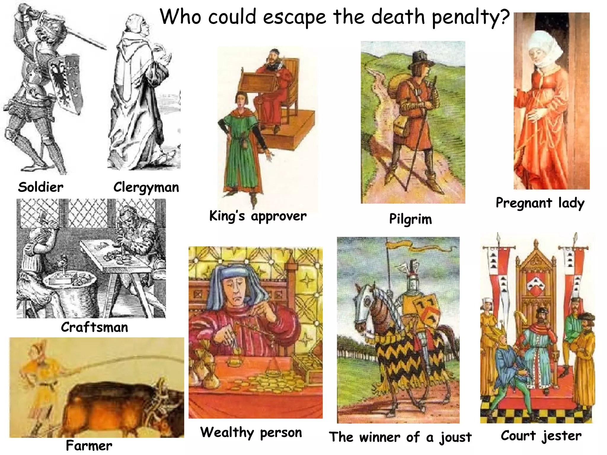 Avoiding Punishment in Medieval England | PPT | Law