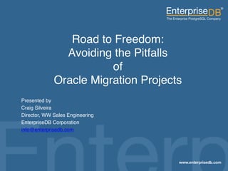 Avoiding.the.pitfallsof.oracle.migration.2013