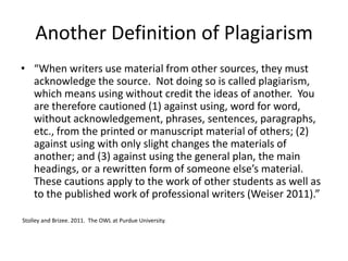 Avoiding Academic Dishonesty | PPTX