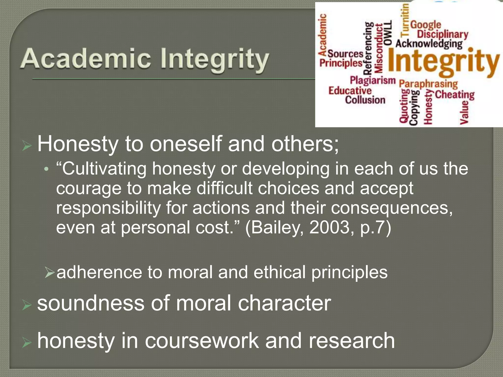 Avoiding academic misconduct | PPT
