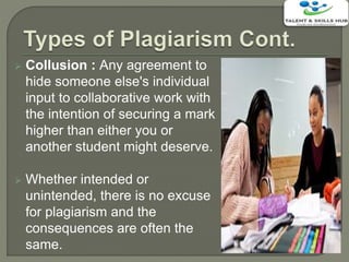 Avoiding academic misconduct | PPTX