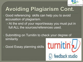 Avoiding academic misconduct | PPTX