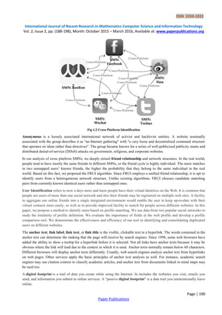 Avoiding Anonymous Users in Multiple Social Media Networks (SMN) | PDF ...