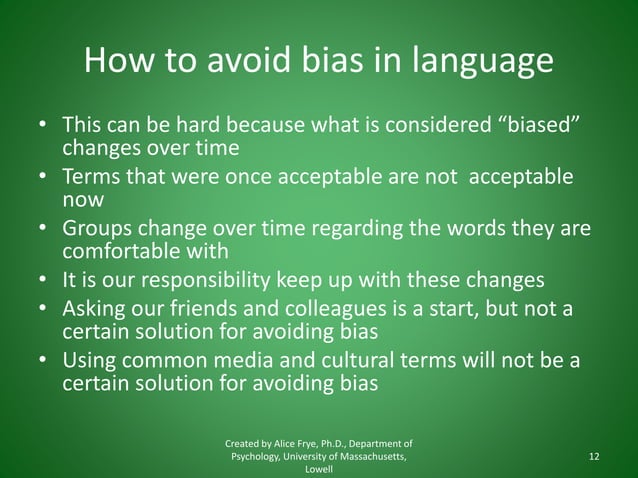 Avoiding Bias in Language__tcm18-117647.pptx
