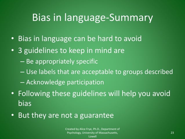 Avoiding Bias in Language__tcm18-117647.pptx