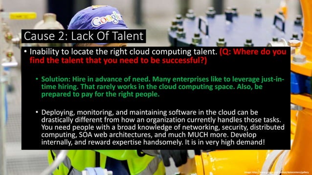 Avoiding Cloud Computing Planning & Implementation Failure | PDF
