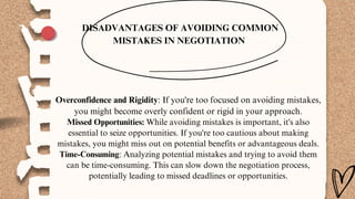 avoiding common mistakes in negotiation .pdf