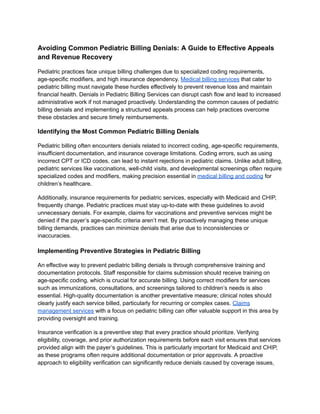Avoiding Common Pediatric Billing Denials.pdf