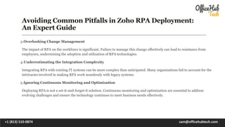 Avoiding Common Pitfalls in Zoho RPA Deployment An Expert Guide.pptx