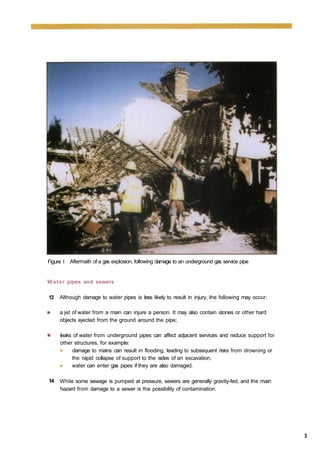 Avoiding danger from underground services. | PDF